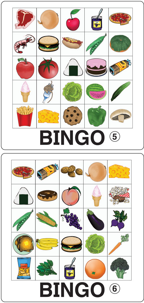 Food Bingo ESL ELL Newcomer Game | Made By Teachers