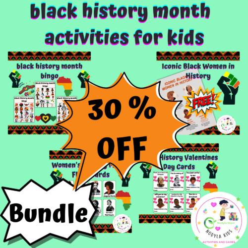 black history month activities for kids bundle | Made By Teachers