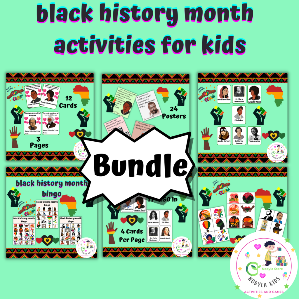 black history month activities for kids bundle | Made By Teachers