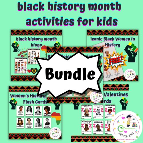 black history month activities for kids bundle | Made By Teachers