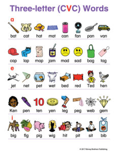 CVC Word Charts Interactive Notebooks ESL ELL Newcomer | Made By Teachers