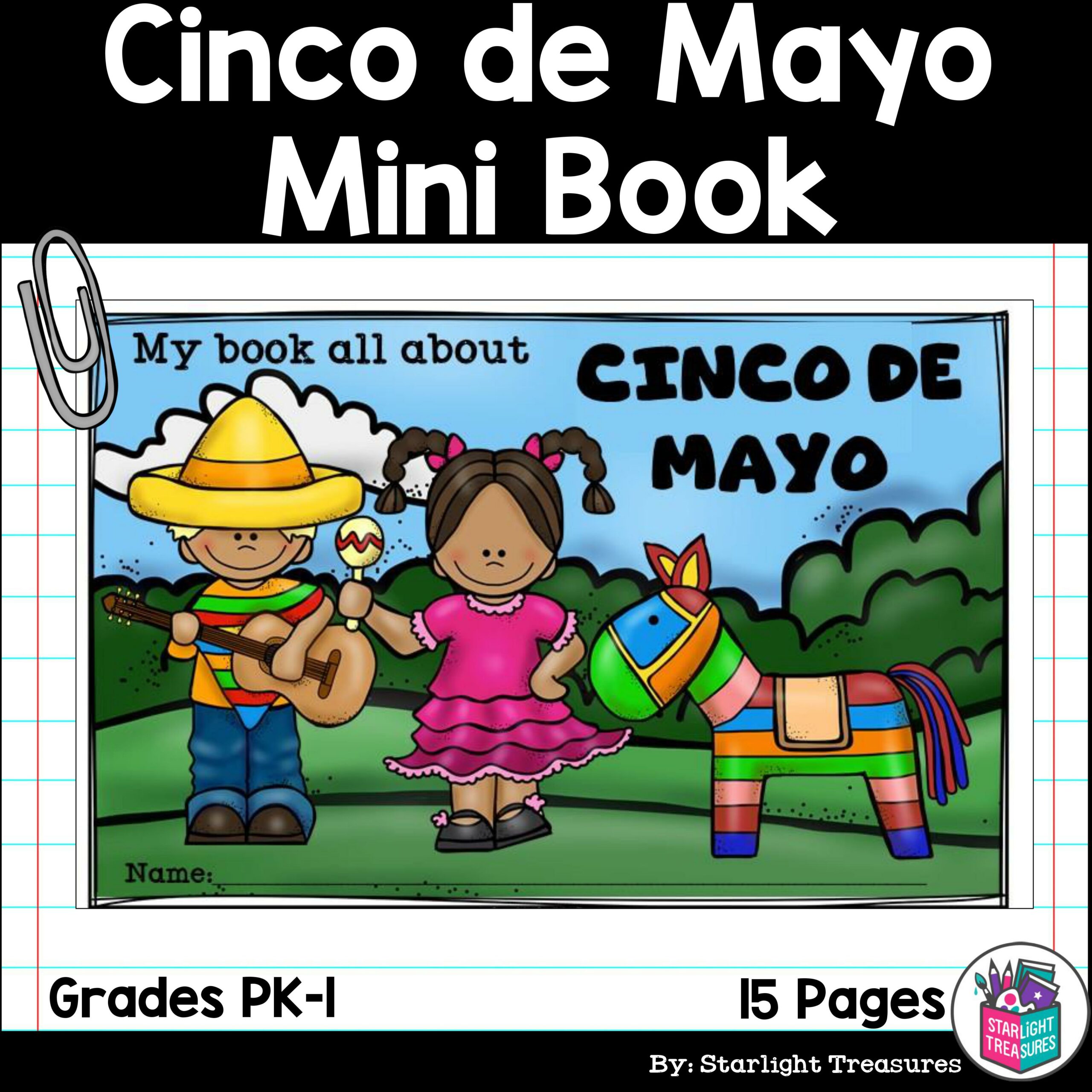 Cinco de Mayo Mini Book for Early Readers | Made By Teachers