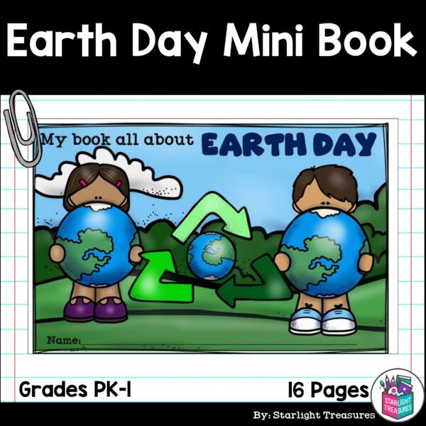 Earth Day Mini Book for Early Readers - Made By Teachers
