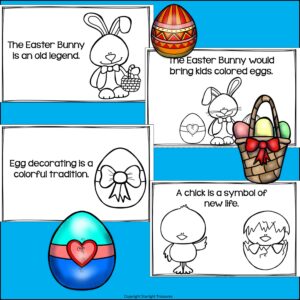 Easter Mini Book for Early Readers - Made By Teachers