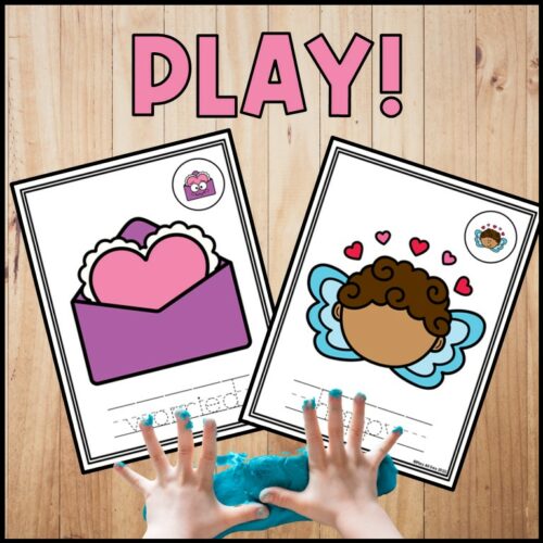 Valentine’s Day Emotions Play Dough Mats | Social Emotional Learning ...