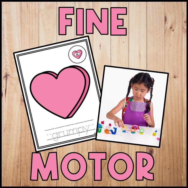 Valentine’s Day Emotions Play Dough Mats | Social Emotional Learning ...