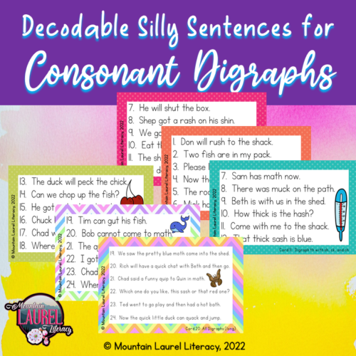 Decodable Text Short Vowels Consonant Digraphs First Grade | Made By ...