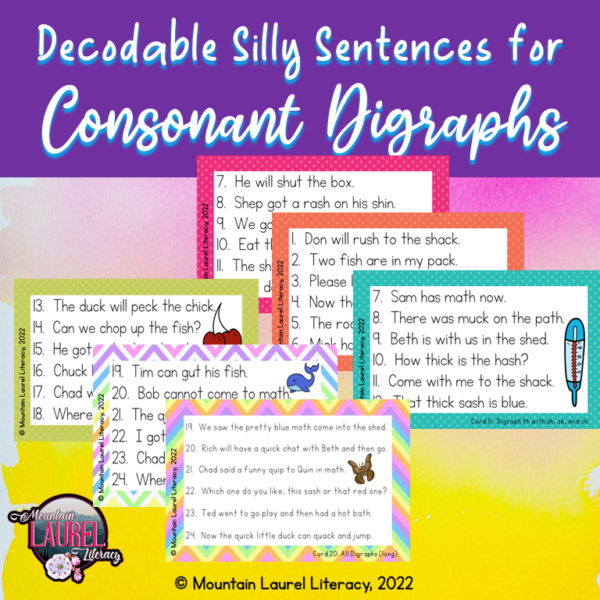 Decodable Text Short Vowels Consonant Digraphs First Grade | Made By ...