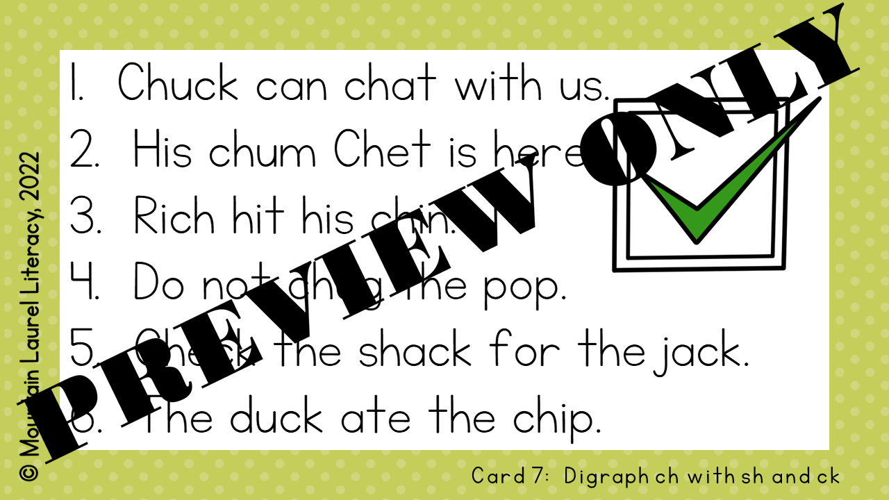 Decodable Text Short Vowels Consonant Digraphs First Grade | Made By ...