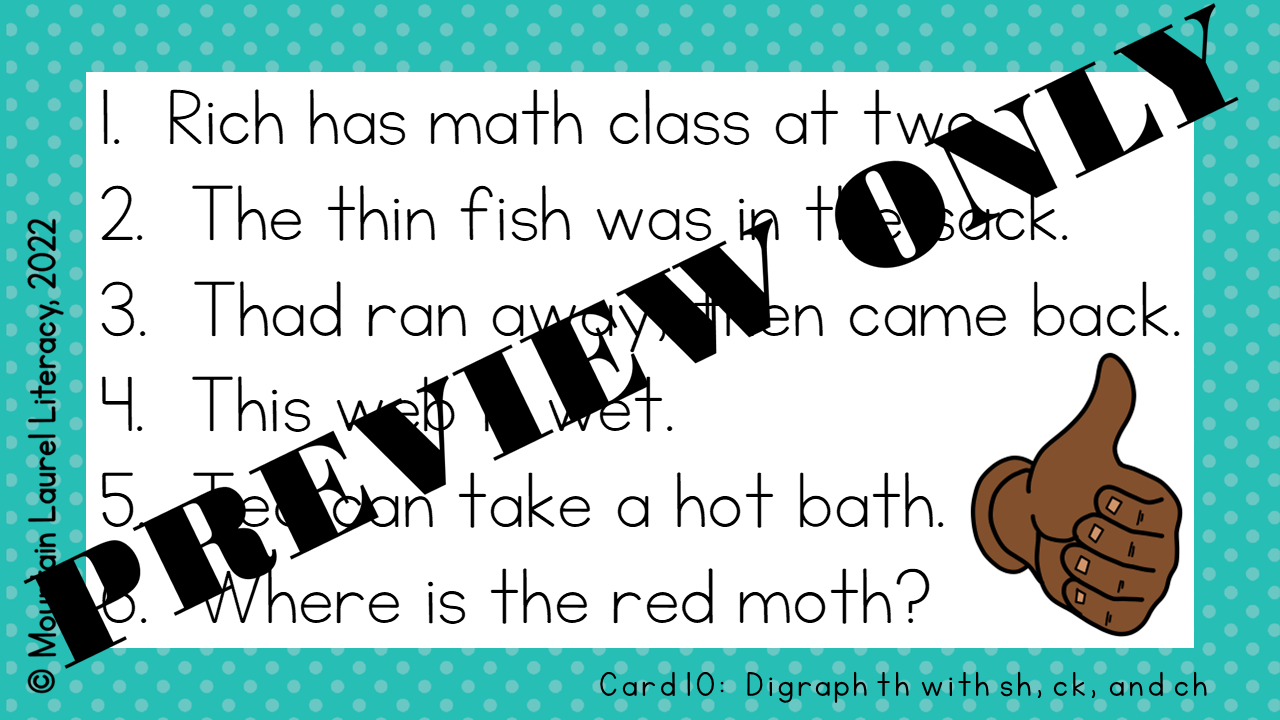 Decodable Text Short Vowels Consonant Digraphs First Grade | Made By ...