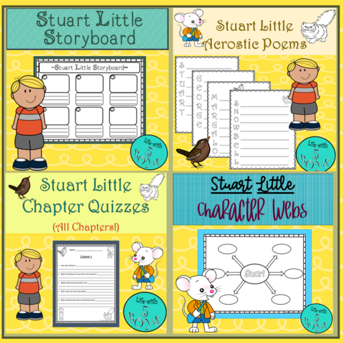 Stuart Little Activities and Novel Study BUNDLE | Made By Teachers