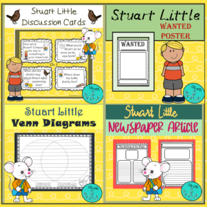 Stuart Little Activities and Novel Study BUNDLE | Made By Teachers