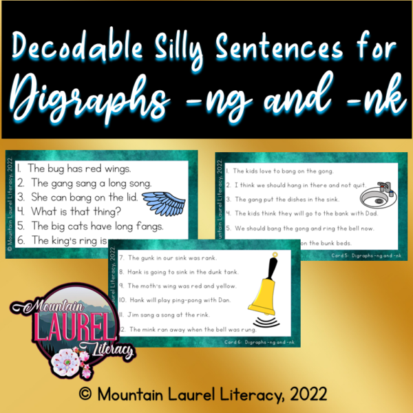 Decodable Text First Grade Short Vowels and Digraphs ng and nk | Made ...