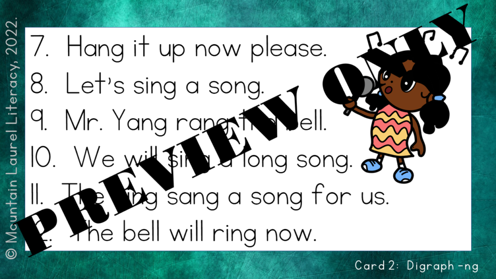 Decodable Text First Grade Short Vowels and Digraphs ng and nk | Made ...