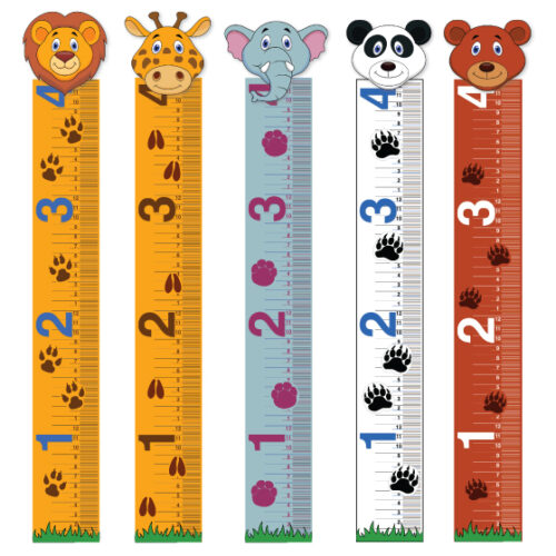 Classroom Height Charts Animals | Made By Teachers