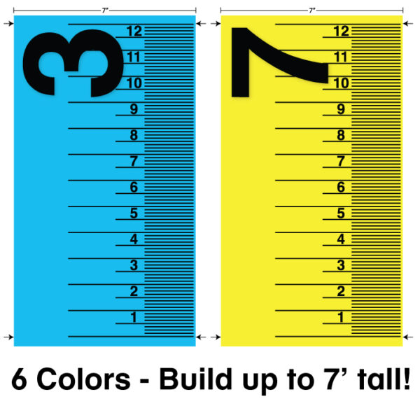 Classroom Height Charts Rulers | Made By Teachers