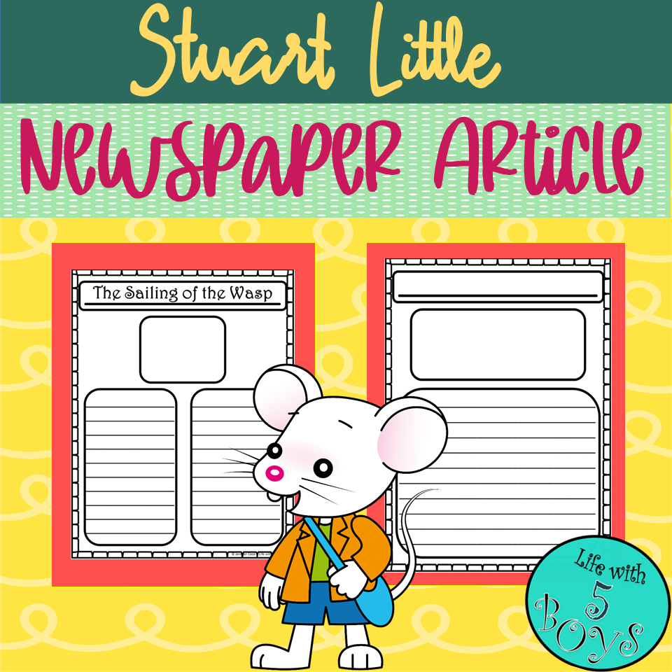 Stuart Little Activity Newspaper Article | Made By Teachers
