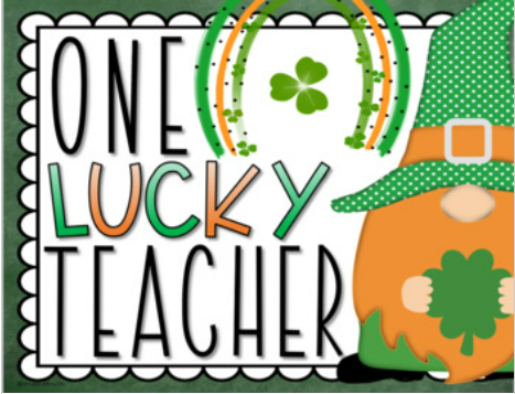 Happy St. Patrick's Day Lucky Door Display Bulletin Board Decoration ...