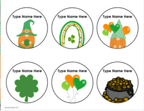 Happy St. Patrick's Day Lucky Door Display Bulletin Board Decoration ...