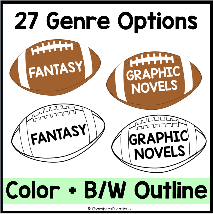 Football Bulletin Board Door Decor Reading Promotion Library | Made By ...