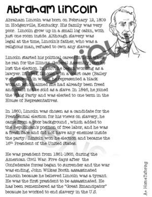 President's Day Activity Packet | Made By Teachers