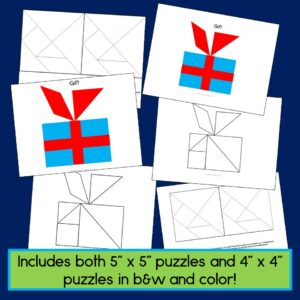 Tangrams Bundle 2 | 2D Shapes Math Center | Dinosaurs | Zoo | Pets and ...