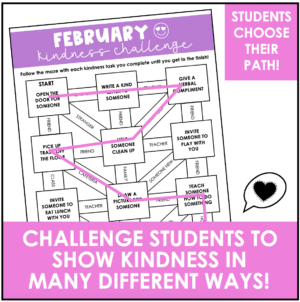 February Kindness Challenge Maze | Made By Teachers