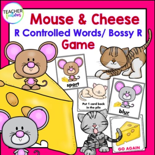 BOSSY R CONTROLLED VOWELS MOUSE & CHEESE GAME | Made By Teachers