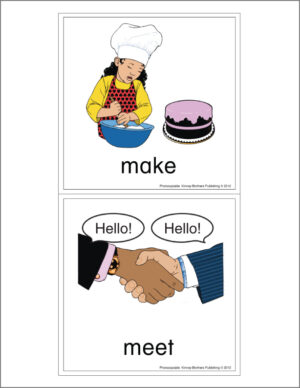 Verb Flash Cards 2 ESL ELL Newcomer | Made By Teachers