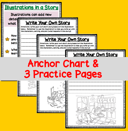 RL.2.7: Information from Illustrations and Words in Stories | Made By ...