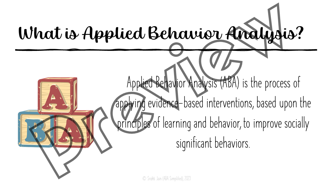 Introduction to ABA and Autism - ABA Parent Training | Made By Teachers