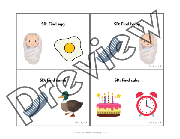 VB-MAPP Aligned Task Cards | Listener Responding Level 1 | Made By Teachers