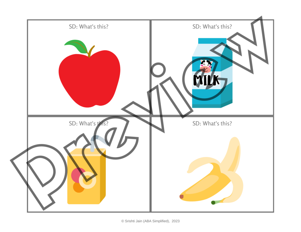 VB-MAPP Aligned Task Cards | Tact Level 1 | Made By Teachers