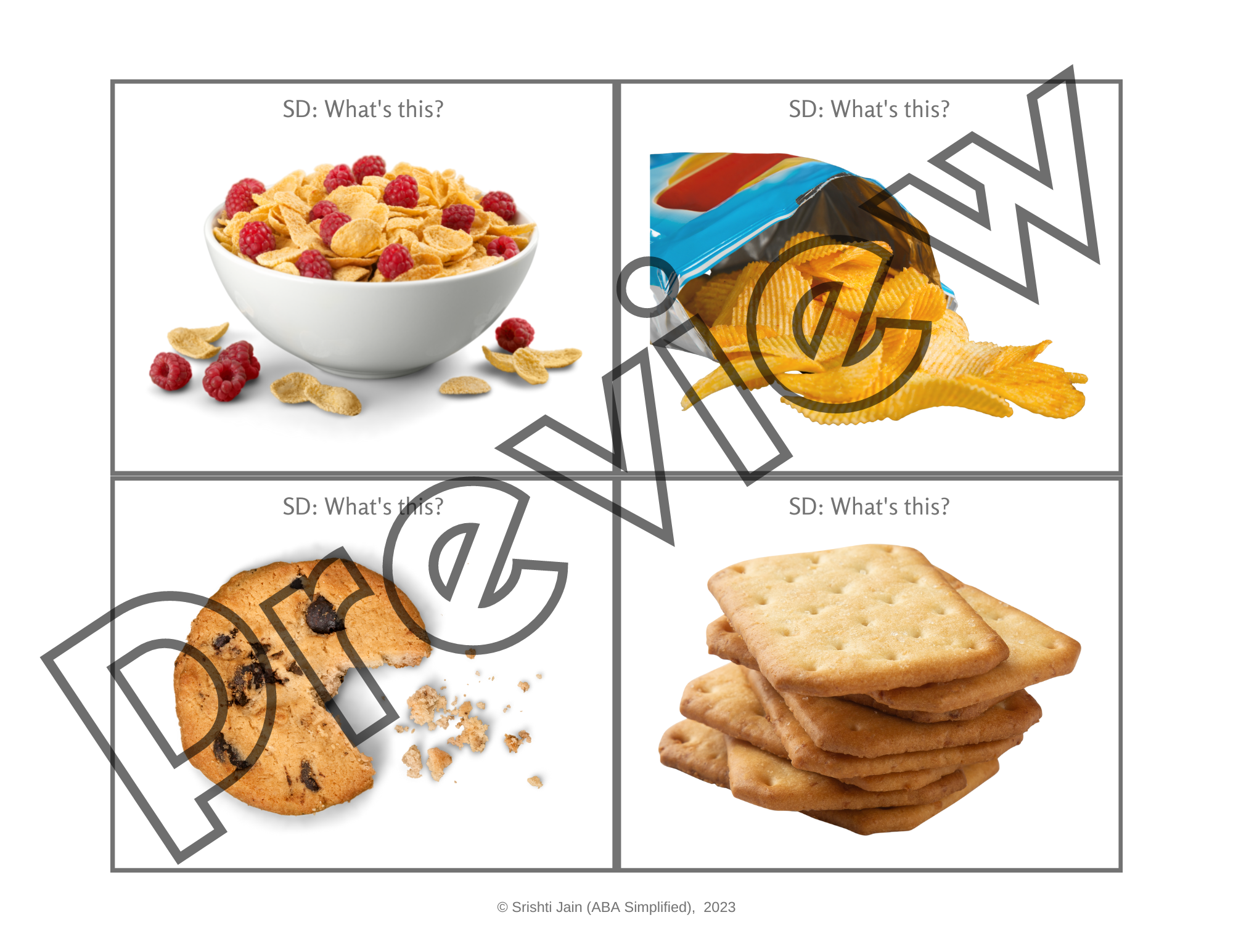 VB-MAPP Aligned Task Cards | Tact Level 1 | Made By Teachers