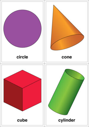 Shapes and Pattern Flash Cards ESL ELL Newcomer | Made By Teachers