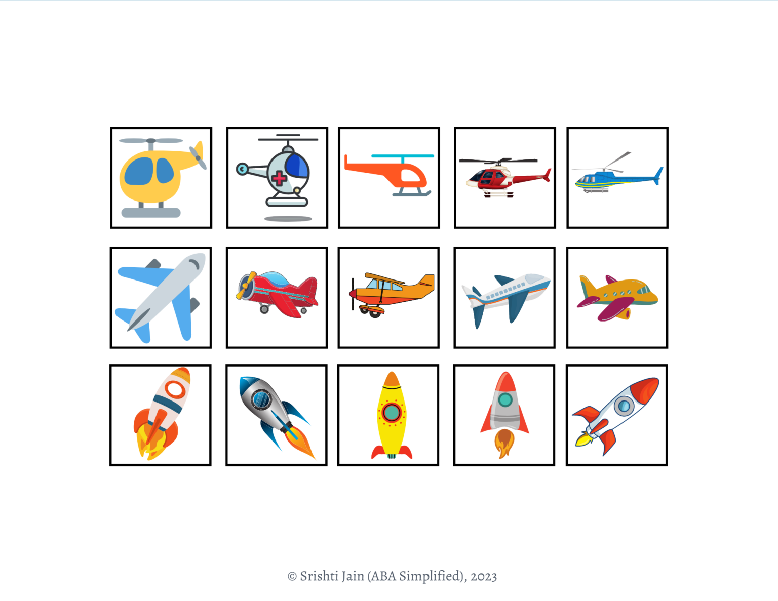 Air Transport Token Board Freebie | Made By Teachers