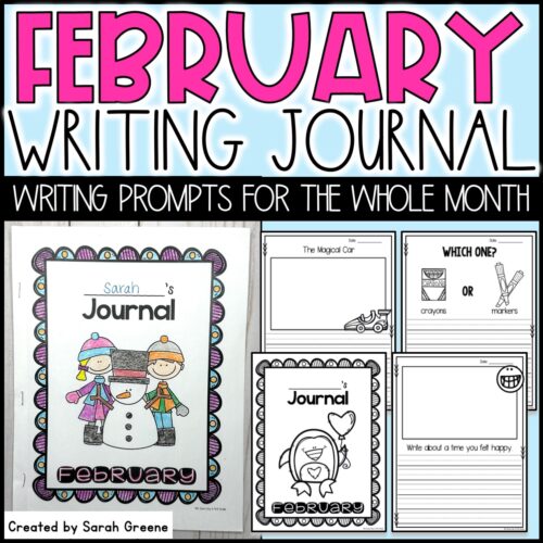 February Writing Journal | Made By Teachers