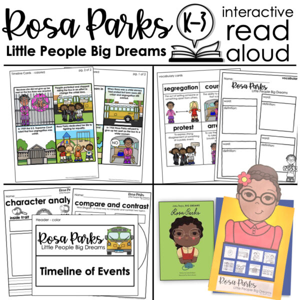 Rosa Parks Little People Big Dreams Read Aloud | Black History | Women ...