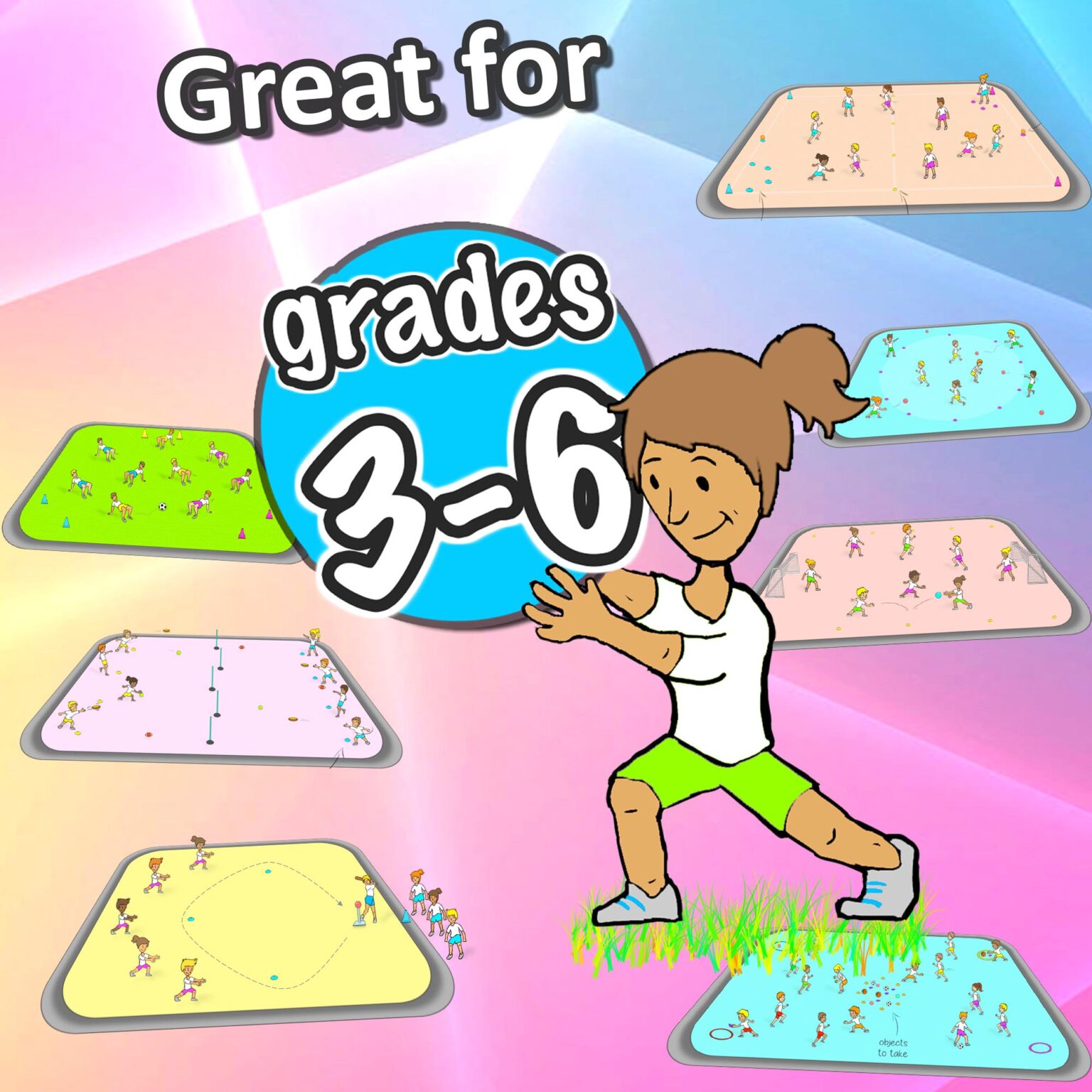 PE Team Games 21 Sport Activities For Grades 3 6 Made By Teachers pe-team-games-21-sport-activities-for-grades-3-6-made-by-teachers