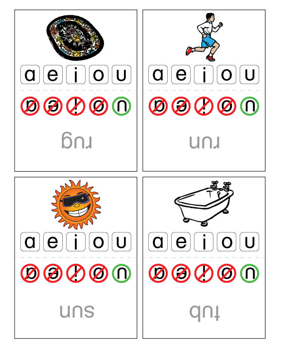 CVC Words Task Cards ESL ELL Newcomer Activity | Made By Teachers