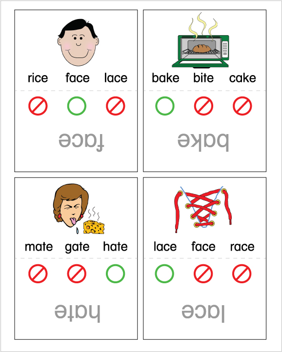 CVCe Word Task Cards ESL ELL Newcomer Activity | Made By Teachers