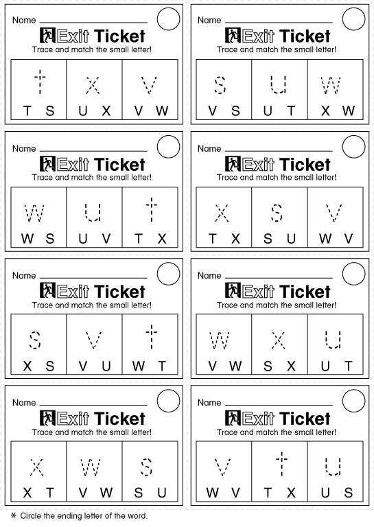 ABC Phonics Exit Tickets ESL ELL Newcomer Activity | Made By Teachers