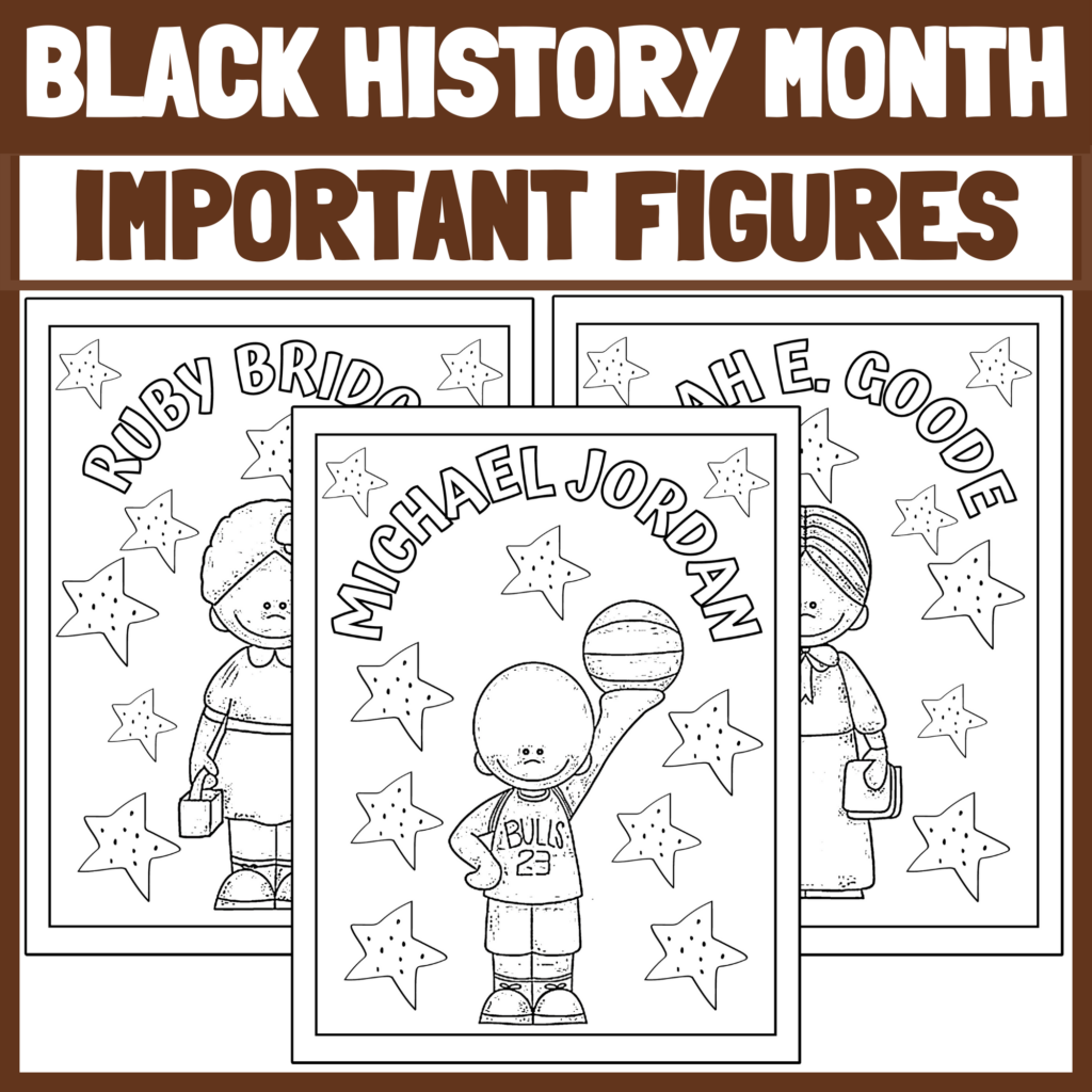 Important Figures In Black History Month Coloring Pages | Black History ...