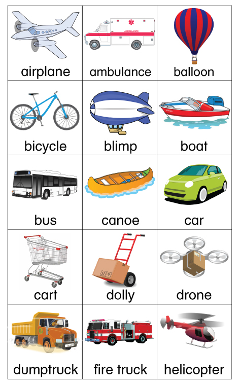 Transportation Bingo ESL ELL Newcomer Game | Made By Teachers