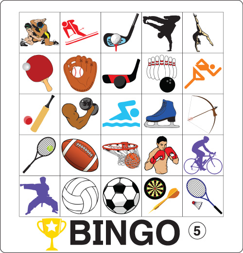 Sports Bingo ESL ELL Newcomer Game | Made By Teachers