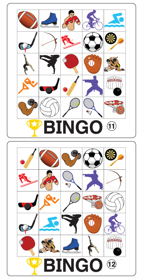 Sports Bingo ESL ELL Newcomer Game | Made By Teachers