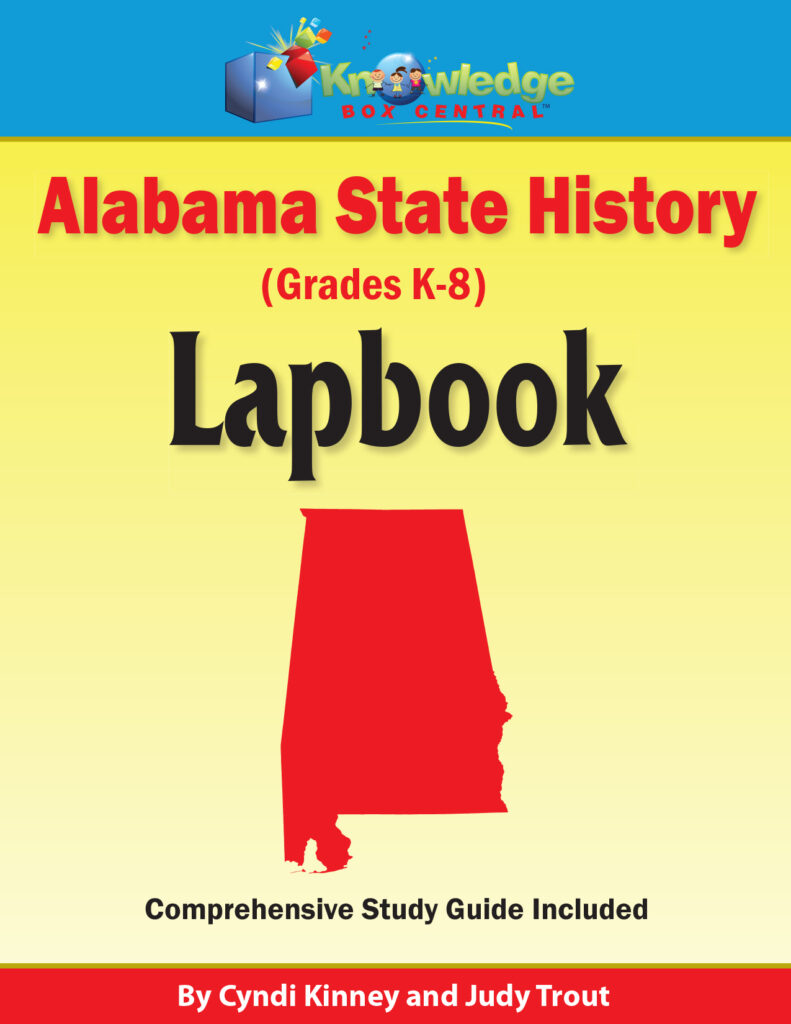 Alabama State History Lapbook / Interactive Notebook | Made By Teachers