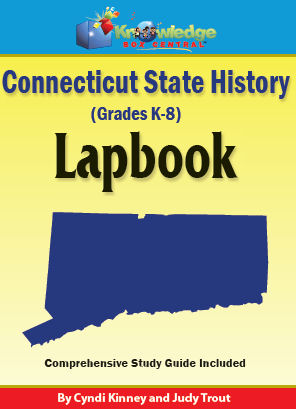 Connecticut State History Lapbook / Interactive Notebook | Made By Teachers