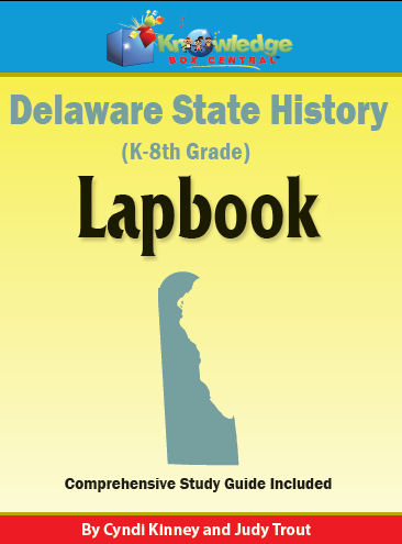 Deleware State History Lapbook / Interactive Notebook | Made By Teachers