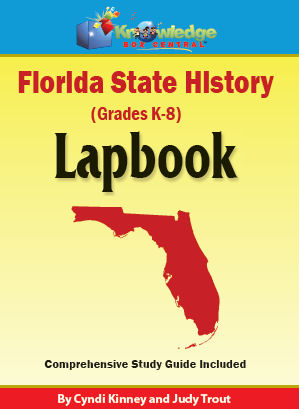 Florida State History Lapbook / Interactive Notebook | Made By Teachers